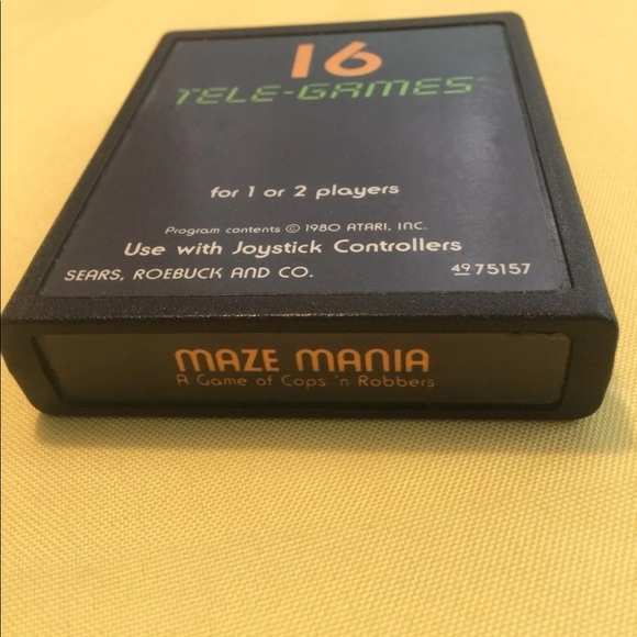Other | Atari Maze Mania Video Game | Poshmark